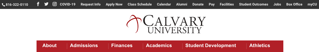 Calvary University Login - Calvary University